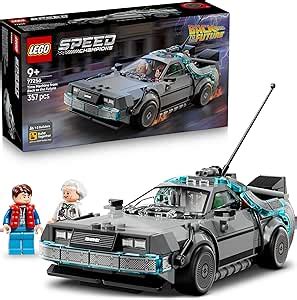 Lego Speed Champions Time Machine From Back To The Future Toy Car