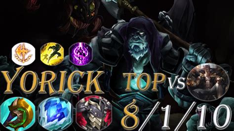 Yorick Vs Sett Top This Build Is The Best Counter To New Lethal Tempo