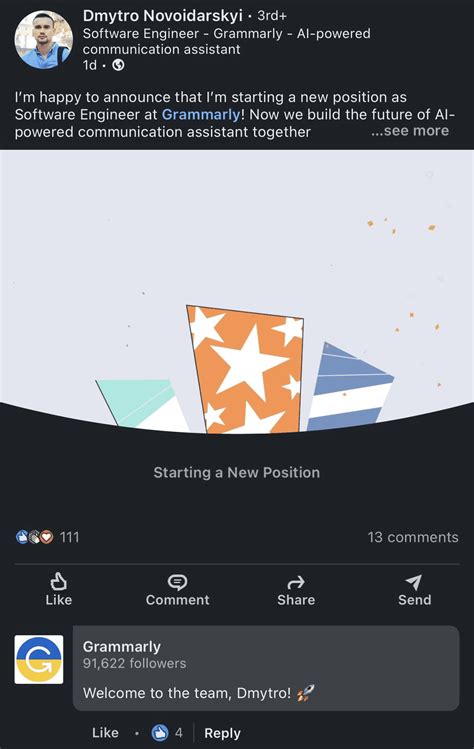 Linkedin Do You Know The Best Way To Announce You Got A New Job Or Certification Ssw Rules