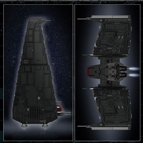 Mould King 21011 Ucs Command Shuttle Upsilon Shuttle With 6860 Pieces