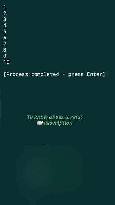 Printing 1 10 Using While Loop In C Prograaming Coding Shorts Youtube
