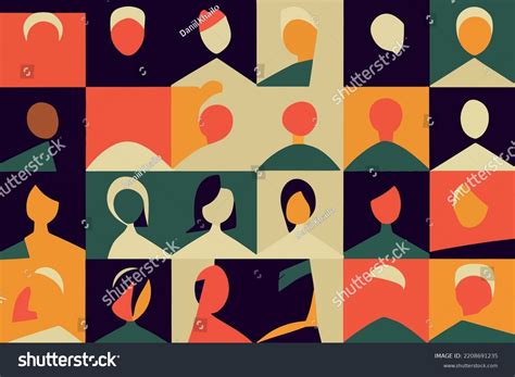 Illustration Members Female Gender Defense Human Stock Vector Royalty