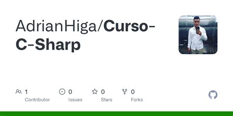 GitHub AdrianHiga Curso C Sharp