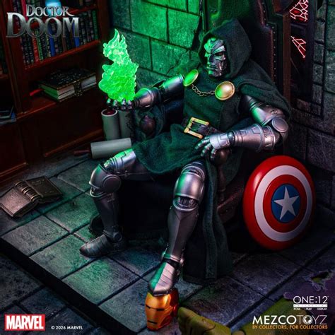Marvel Mezco One12 Collective Doctor Doom Action Figure 2026 Reissue