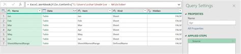 Get A List Of Excel Sheet Names With Power Query Techrepublic