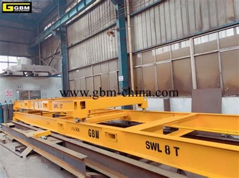 Fork Lift Container Spreader Frame For Lifting Is0 20ft And 40ft Containers Container Spreader