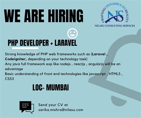 Sarika Kumari On Linkedin Hiring Phpdeveloper Phpjobs