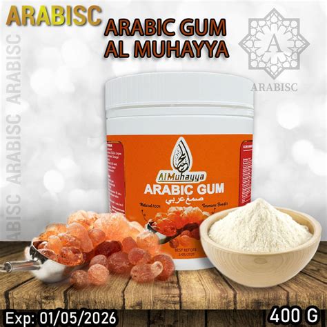 Al Myhayya Arabic Gum Gum Arab Serbuk Gum Arab Arabic Gum