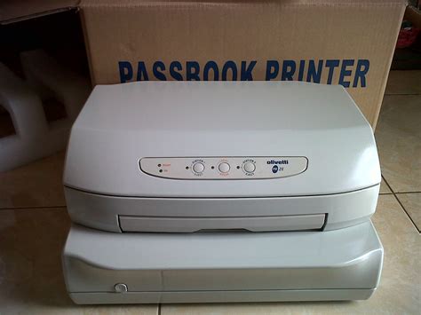 Printer Passbook Olivetti Pr2e Refurbished Rp 5 Juta