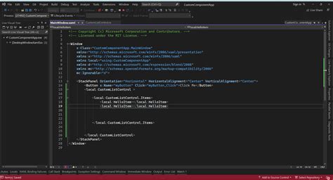 C Windowsappsdk How To Add New Items To The Custom Control Field
