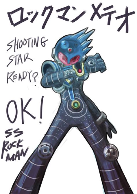 Geo Stelar Star Force Mega Man And Kamen Rider Meteor Mega Man And 3 More Drawn By Hi Go