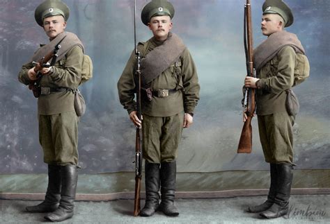 Ww1 Russian Soldier Portrait