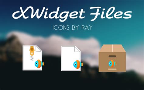 Xwidget Files Type Icons By Ray By Raiiy On Deviantart