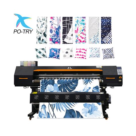 Customized Cmyk 6 Feet Jersey Fabric Textile Sportswear Digital Inkjet