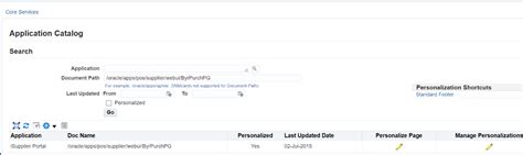 Oracle Technology Ebs Oaf Personalization How To Add Custom Fields