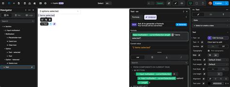 Dropdown Multiselect How Do I Weweb Community