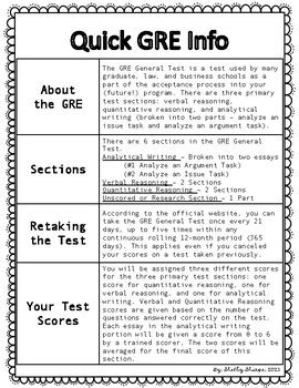 GRE Verbal Reasoning Study Guide By Shelby Sharpe TPT