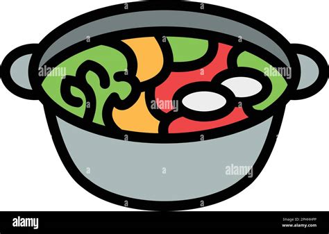 Korean Kimchi Icon Outline Korean Kimchi Vector Icon For Web Design