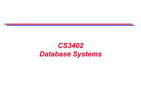 Lec Lecture CS Database Systems Teaching Staffs Information Lecturer Dr LIAO Jing
