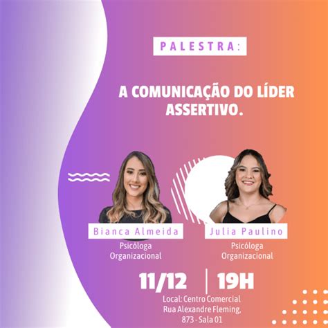 Palestra A Comunicação Do Líder Assertivo Em Campo Grande Sympla