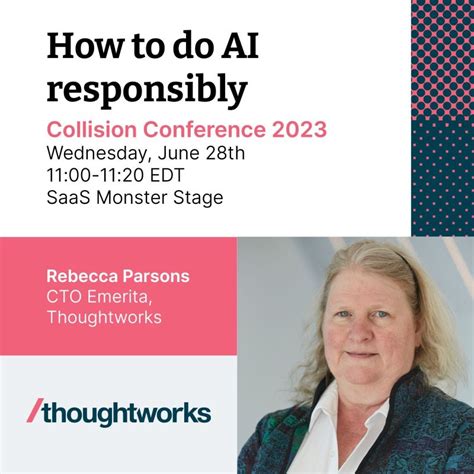 Thoughtworks Canada On Linkedin Ai Collisionconf Collision2023