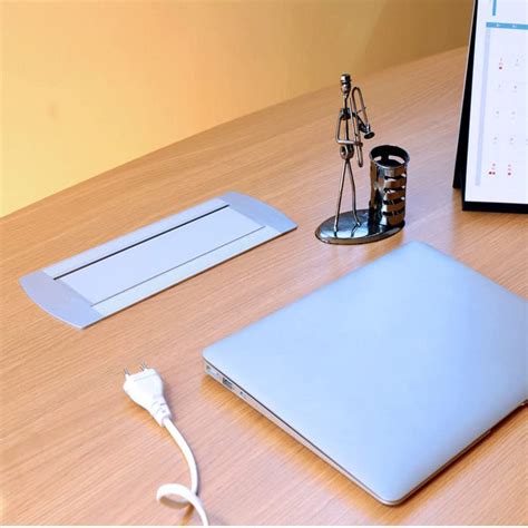 Multi Table Socket 2 X Schuko Socket 2 X Usb 1 X Rj45 1 X Hdmi With Full Switch Concealed Rotary