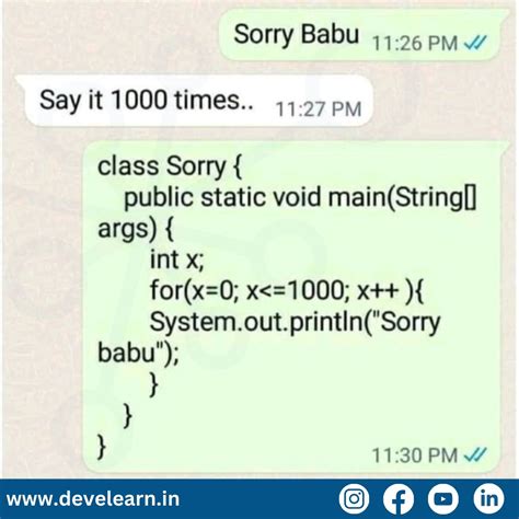 Develearn On Linkedin Develearn Sorrybabusai Codingapologies Syntaxstruggles Codeerrorcount