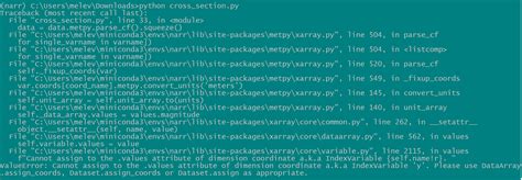 How Does Crosssection Recognize Projections · Issue 1354 · Unidata