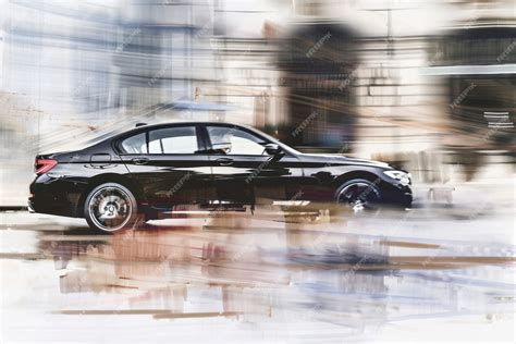 수채화 자동차 페인팅 일러스트레이션 Ai 생성 이미지