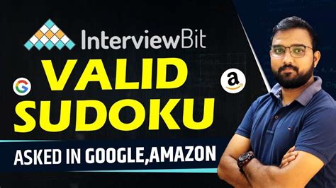 Valid Sudoku Problem On Interviewbit Solution