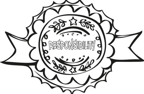 Coloring Pages Responsibility