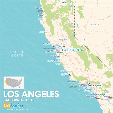 Map Of Los Angeles California Where Is Los Angeles Ca