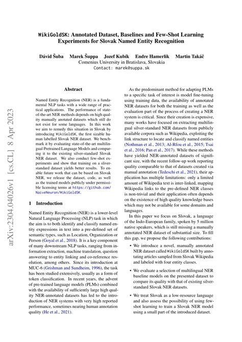 pdf wikigoldsk annotated dataset baselines and few shot learning