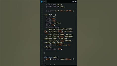 Camera Shutter Or Iris Shutter Html And Css Html Css Cssloader Java Javascript Frontenddev
