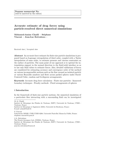 Pdf Particle Resolved Numerical Simulations Of The Gas Solid Heat