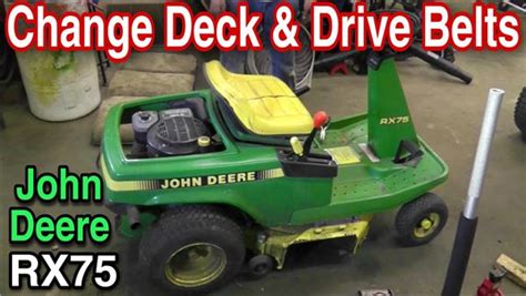 John Deere Rx75 Drive Belt Diagram