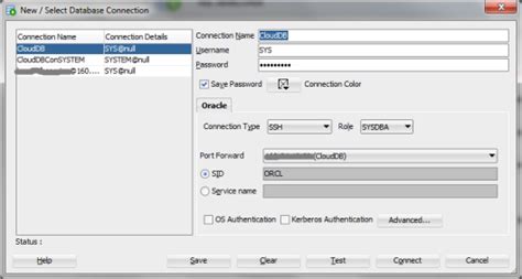 Connecting Oracle Database Cloud Service From Oracle Sql Developer Hub For Techies