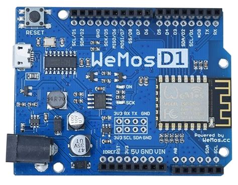 Wemos D1 R32 Arduino Pinout