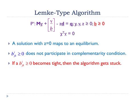 ppt a lemke type algorithm for market equilibrium under separable