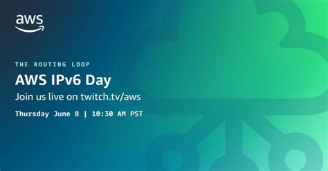 Tom Adamski On Linkedin Get Ready For Aws Ipv6 Day Amazon Web Services