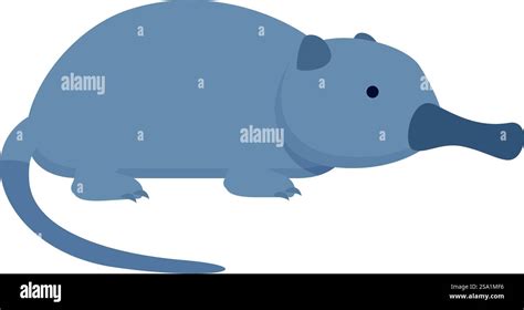 Wild Desman Icon Cartoon Vector Natural Wild Mammal Friendly