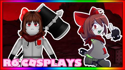 Velour Ribbon Madness Combat Oc Cosplay In Roblox Youtube