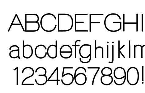 Rhino Single Line Fonts