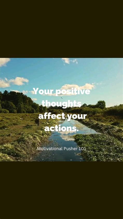 Your Passive Thoughts Affect Your Actions Motivational Pusher 101 Health Quotes Motivation