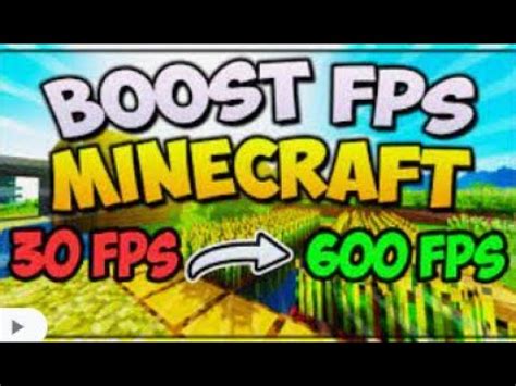 How To Get More Fps In Minecraft YouTube