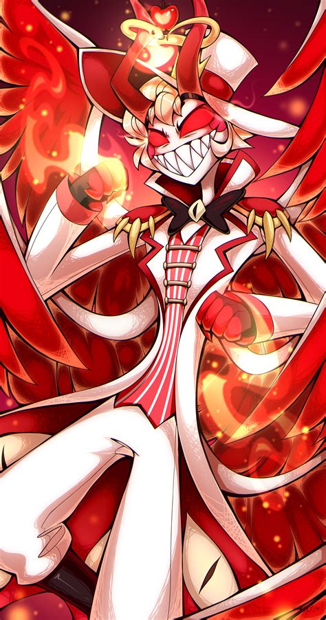 Artstation ★lucifer Morningstar Hazbin Hotel ★