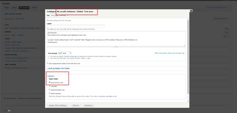 Drupal 7 Views How To Show A Global Text Message Publicly But Hidden For Logged In Users