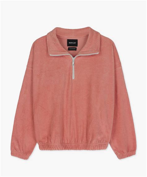 Howlin Safe Space Sweat Salmon Womens Ss24