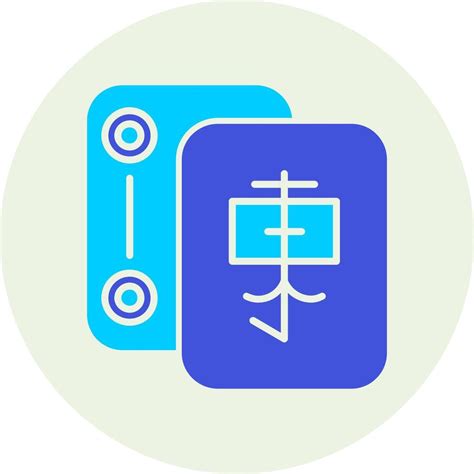 Mahjong Vector Icon 37316246 Vector Art At Vecteezy