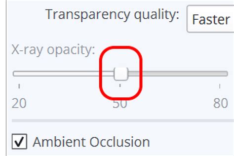 Sketchup Ambient Occlusion Add Sliders And Input Fields Feature Requests Sketchup Community